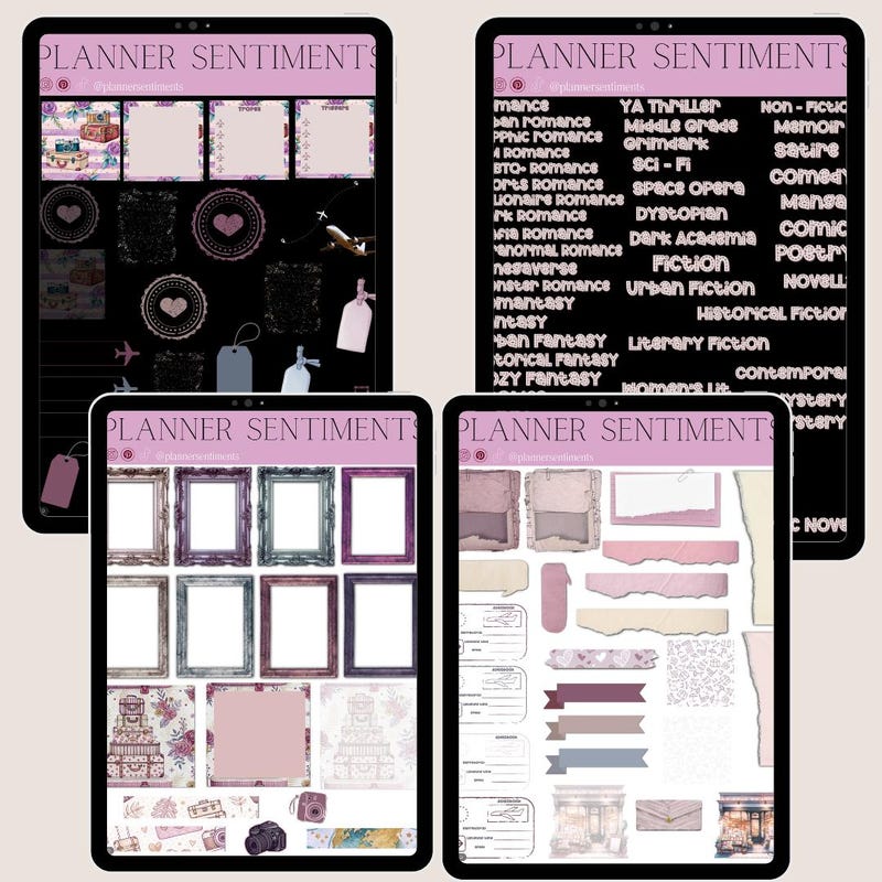 August Journal Digital - Etsy