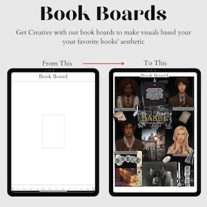 Digital Reading Journal for Goodnotes: Book Tracker & Review (PDF) - Etsy