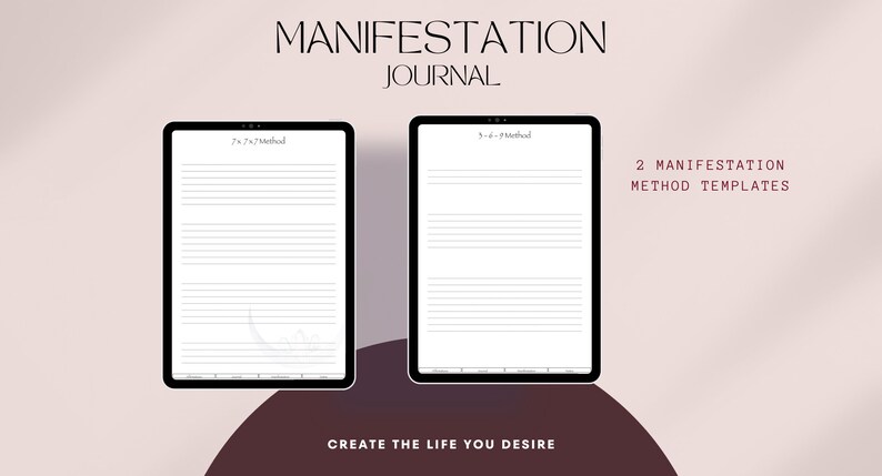 Digital Manifestation Journal. 90 Journal Prompts, Affirmations and ...