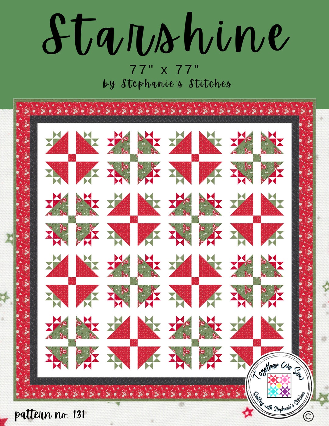 Starshine - Pattern #131 ***PDF Pattern Only (must Be Downloaded)*** - Etsy