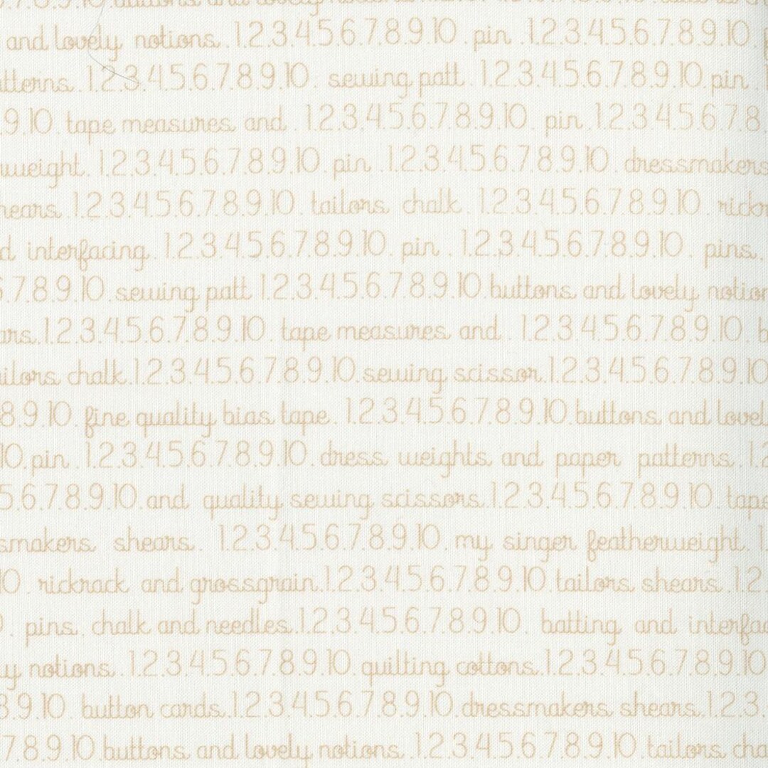 Fresh Fig Favorites by Moda Fabrics - off White Text - Yardage - Etsy