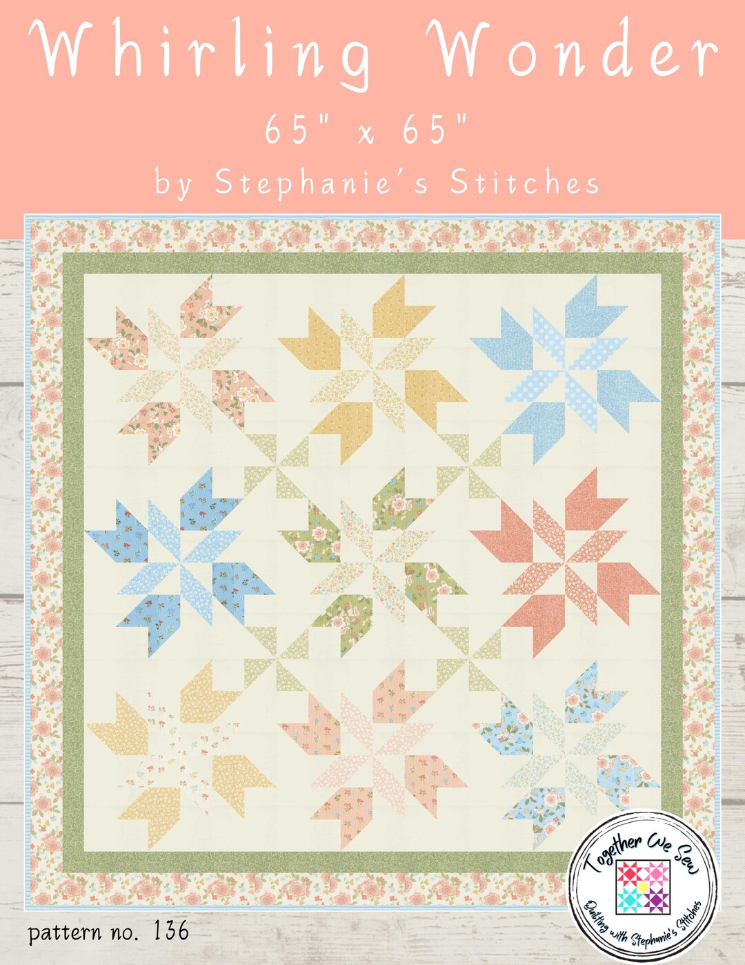 Whirling Wonder - Pattern #136 - PDF Download Only! - Etsy
