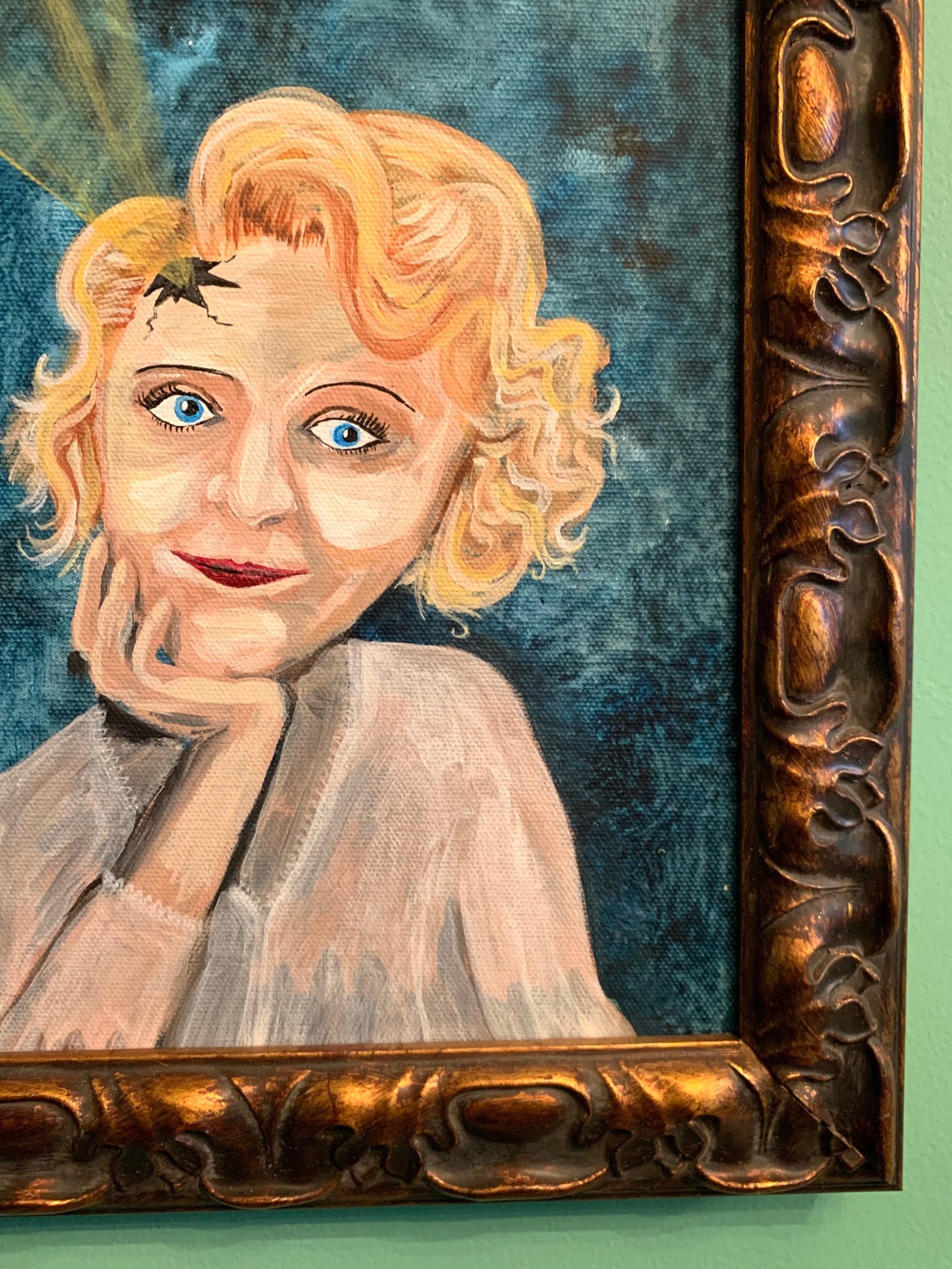 Peg Entwistle, Hollywoodland, Hollywood Sign, Portrait, Original ...