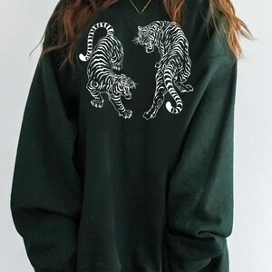 Vintage Tiger Shirt Year of the Tiger Sweatshirt Tiger Sweater Tiger ...