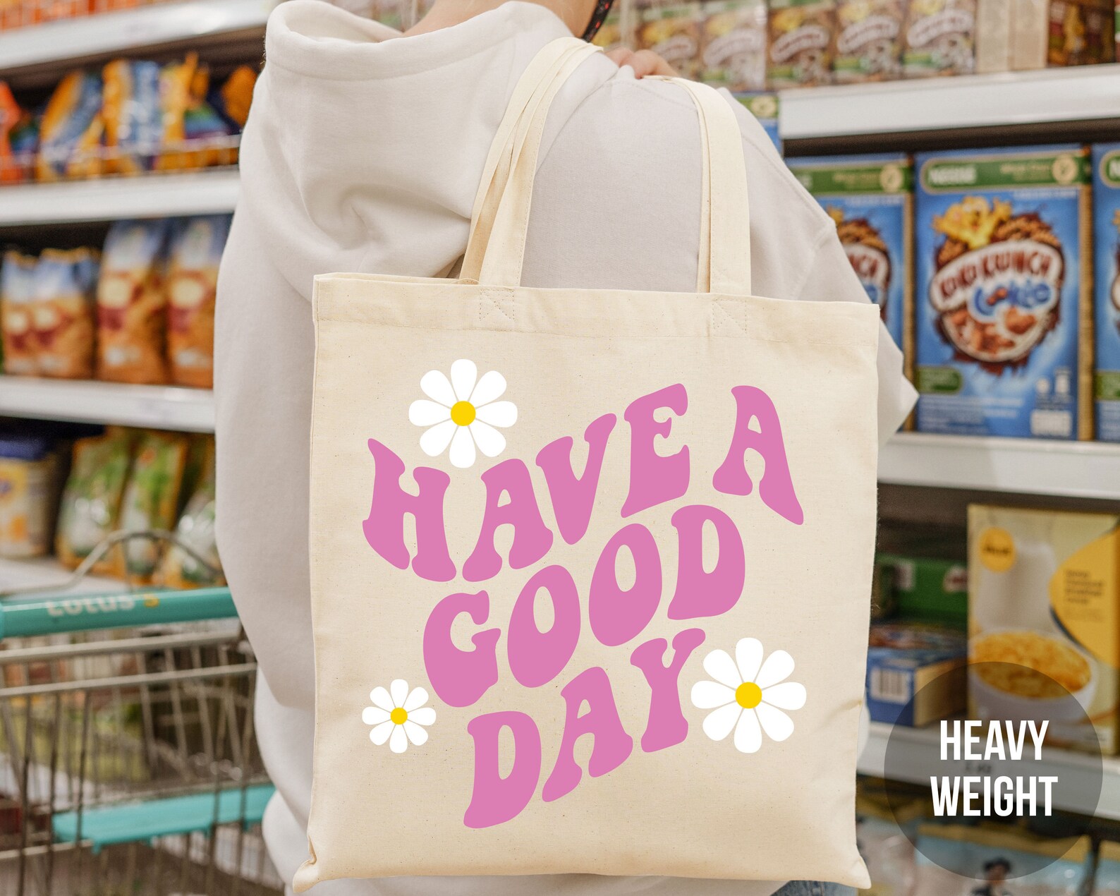 Have A Good Day Tote Bag Trendy Tote Bag Preppy Aesthetic Tote - Etsy