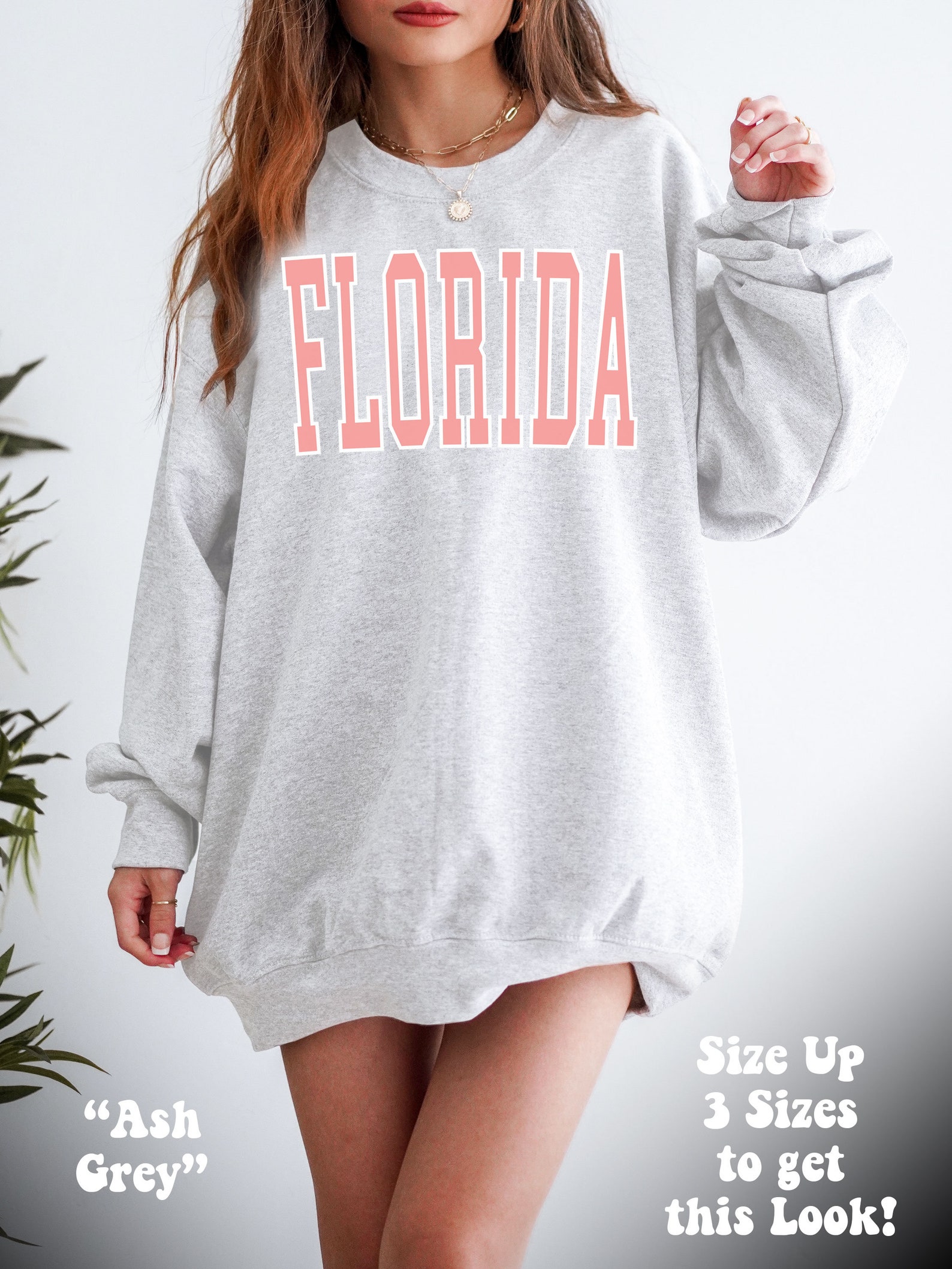 Florida Sweatshirt Florida Sweater Florida Crewneck Florida Shirt ...