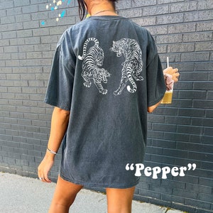 Vintage Tiger Shirt Comfort Colors® Tshirt Tiger Tshirt Tiger Graphic ...