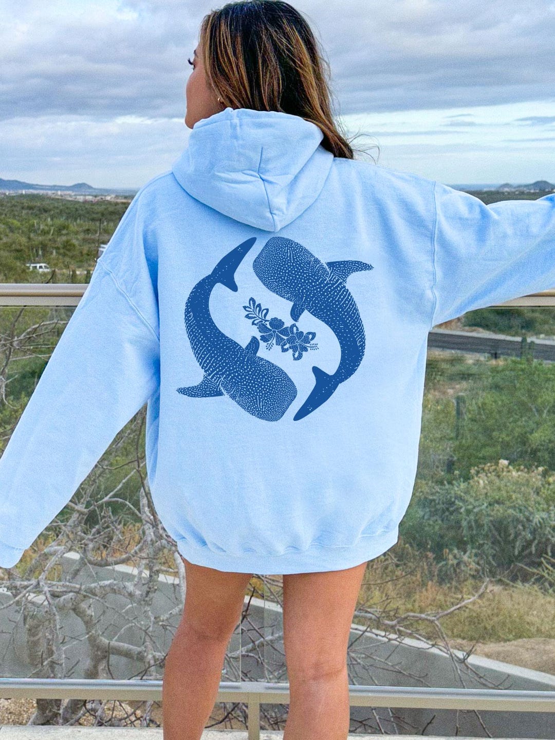Whale Shark Hoodie Sweatshirt Oceancore Hoodie Whale Shark Shirt ...