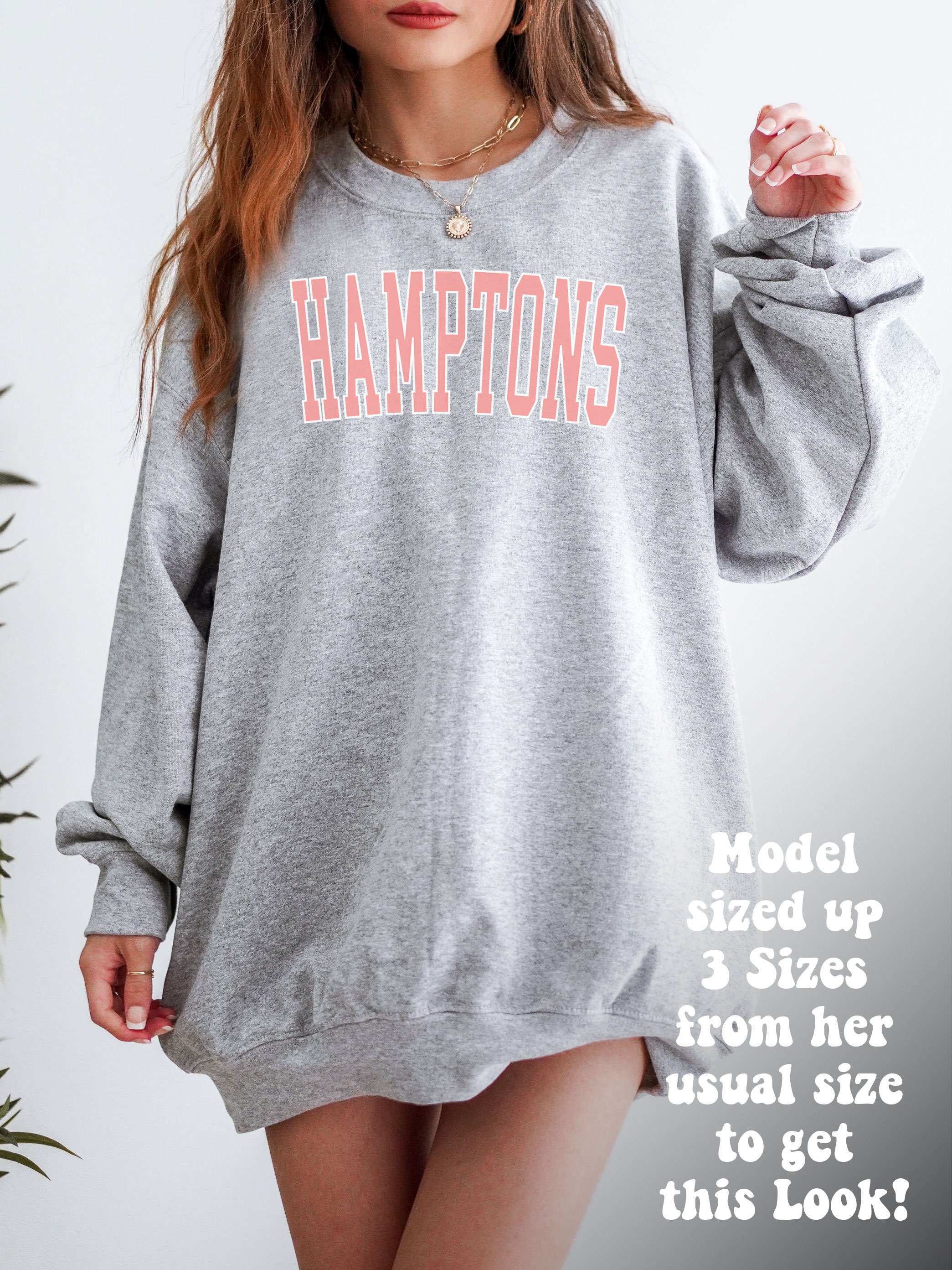 Hamptons Sweatshirt Hamptons Crewneck Hamptons Sweater | Etsy