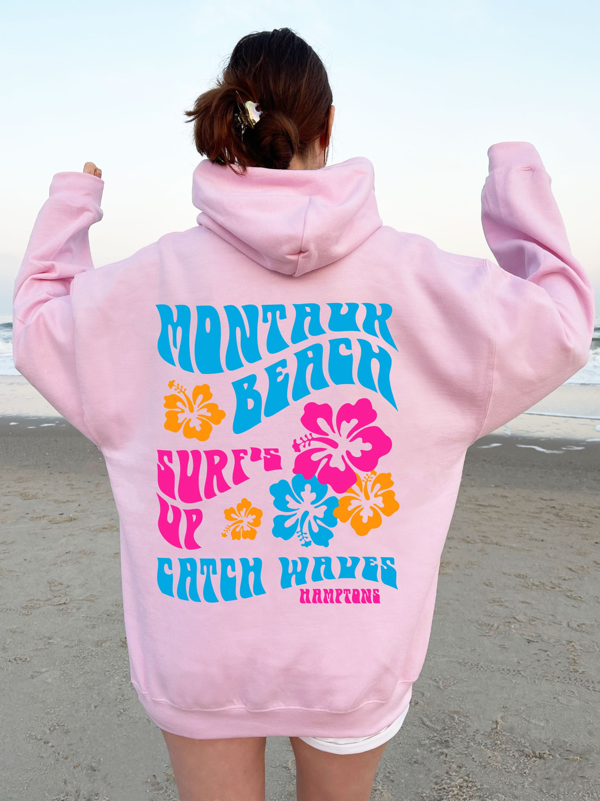 Montauk Beach Coconut Girl Hoodie Coconut Girl Clothes Siesta - Etsy