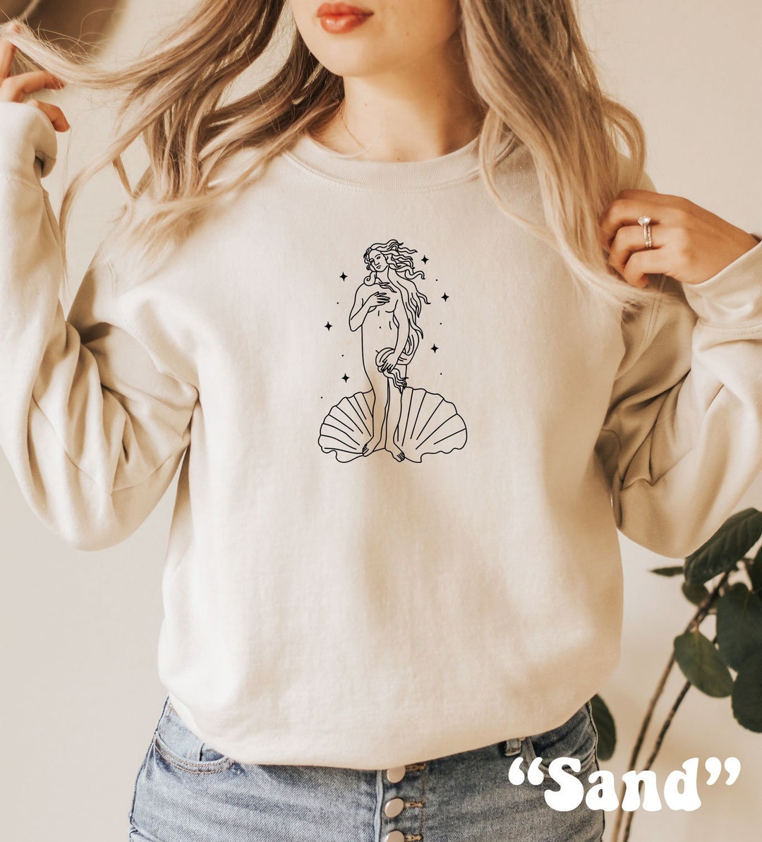 Dark Academia Clothing Birth of Venus Renaissance Shirt Venus ...