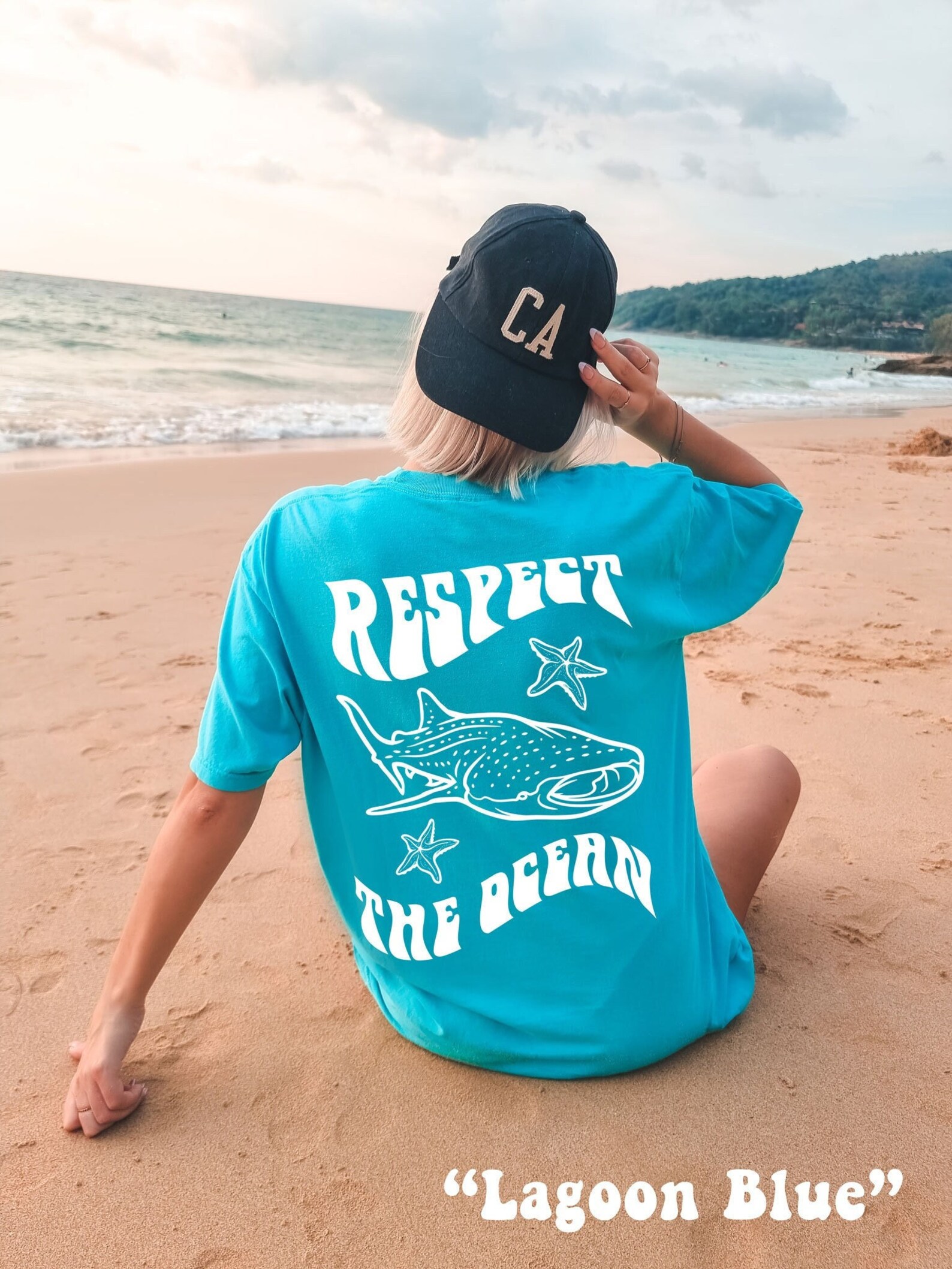 Respect the Ocean Whale Shark Shirt Comfort Colors® Tshirt Local Shark ...