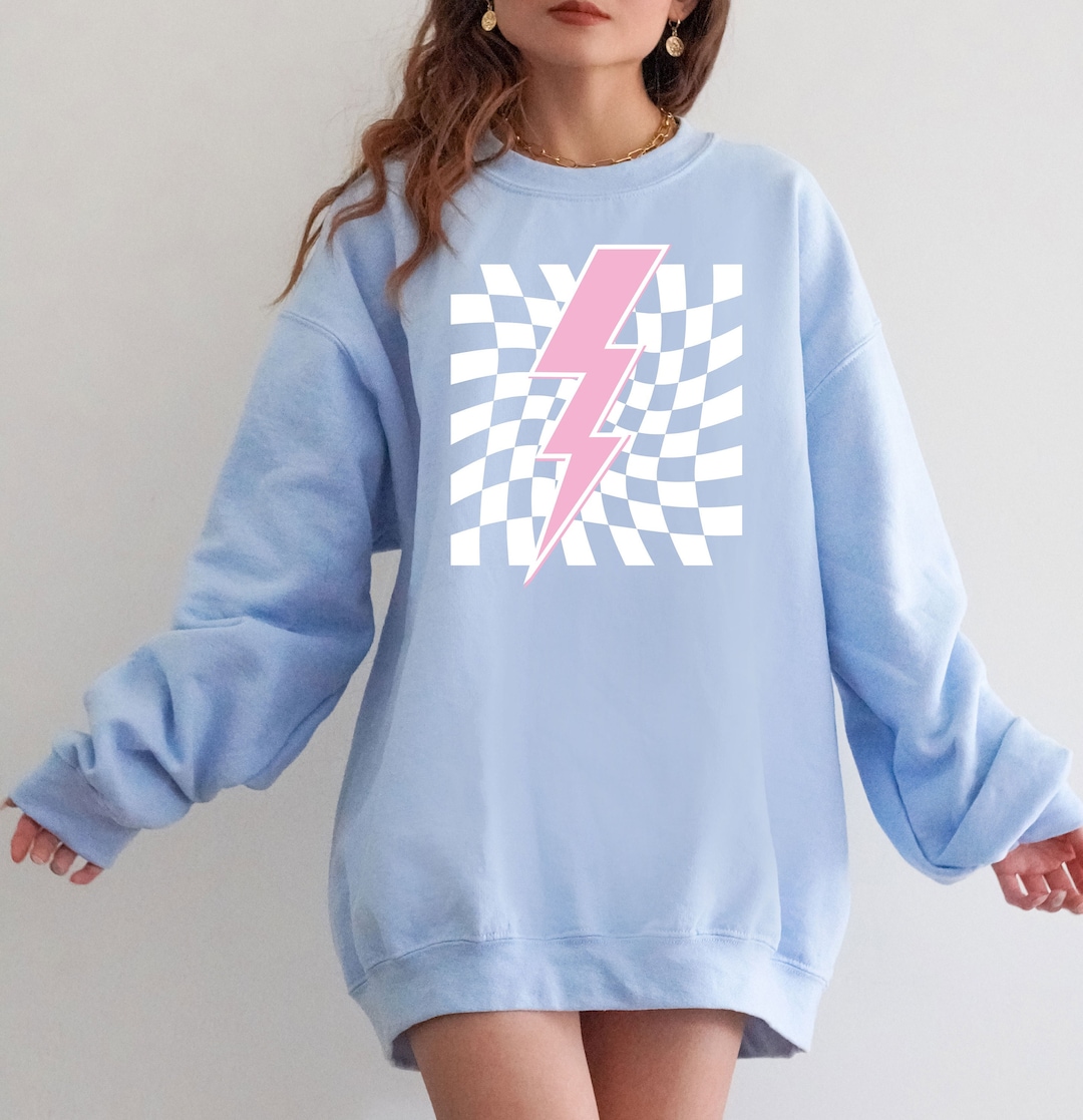 Lightning Bolt Sweatshirt Lightning Bolt Sweater Lightning Crewneck ...