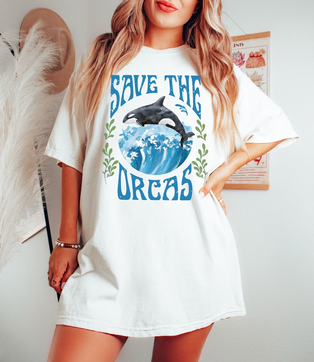 Orca Shirt Comfort Colors® Tshirt Orca Whale Shirt Ocean Animal Shirt ...