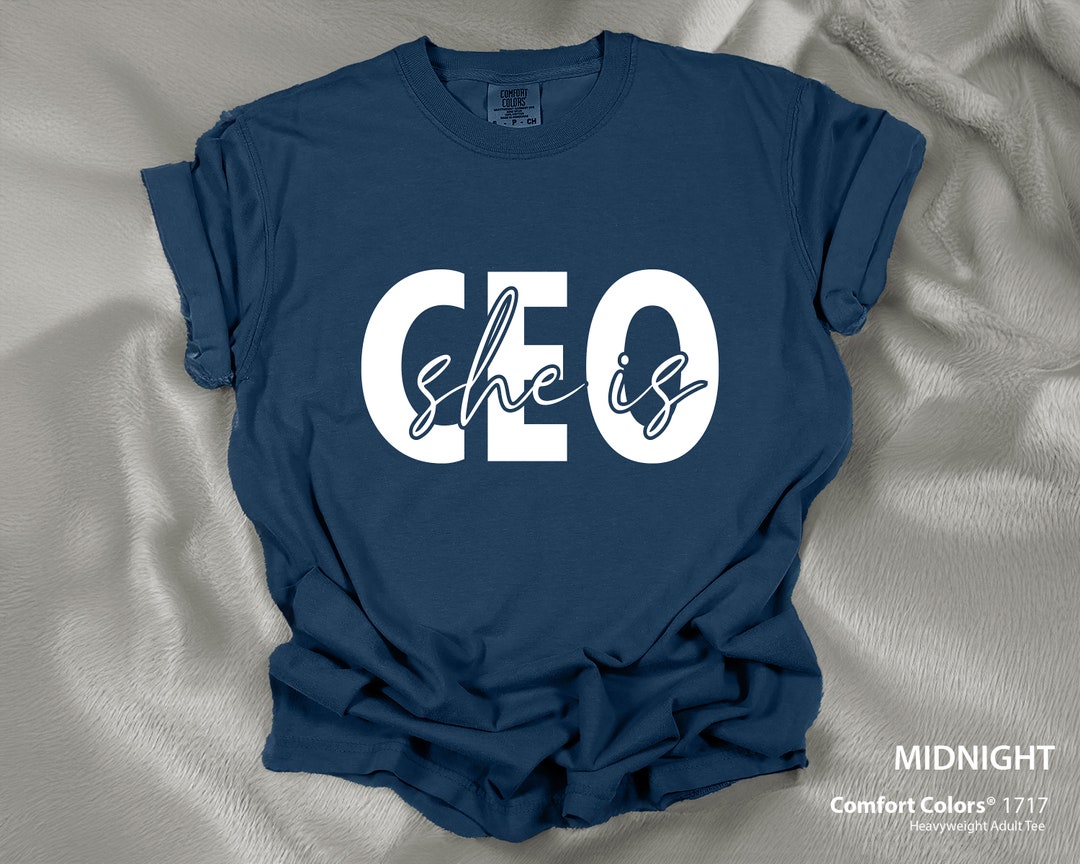 Comfort Colors Small Business Owners Shirt, CEO Shirts, Boho ...