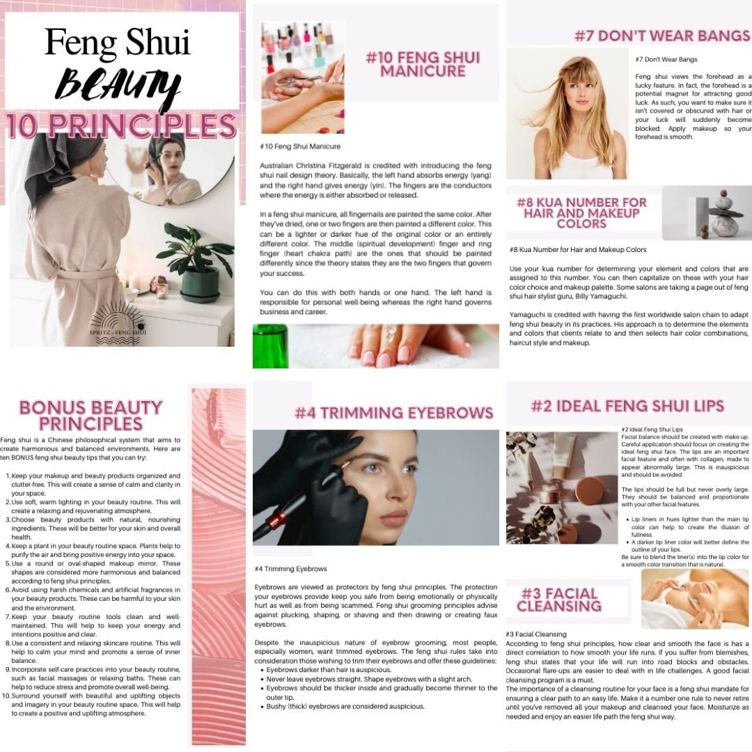 Feng Shui Beauty Principles, Create Harmony and Balance, Prosperity ...