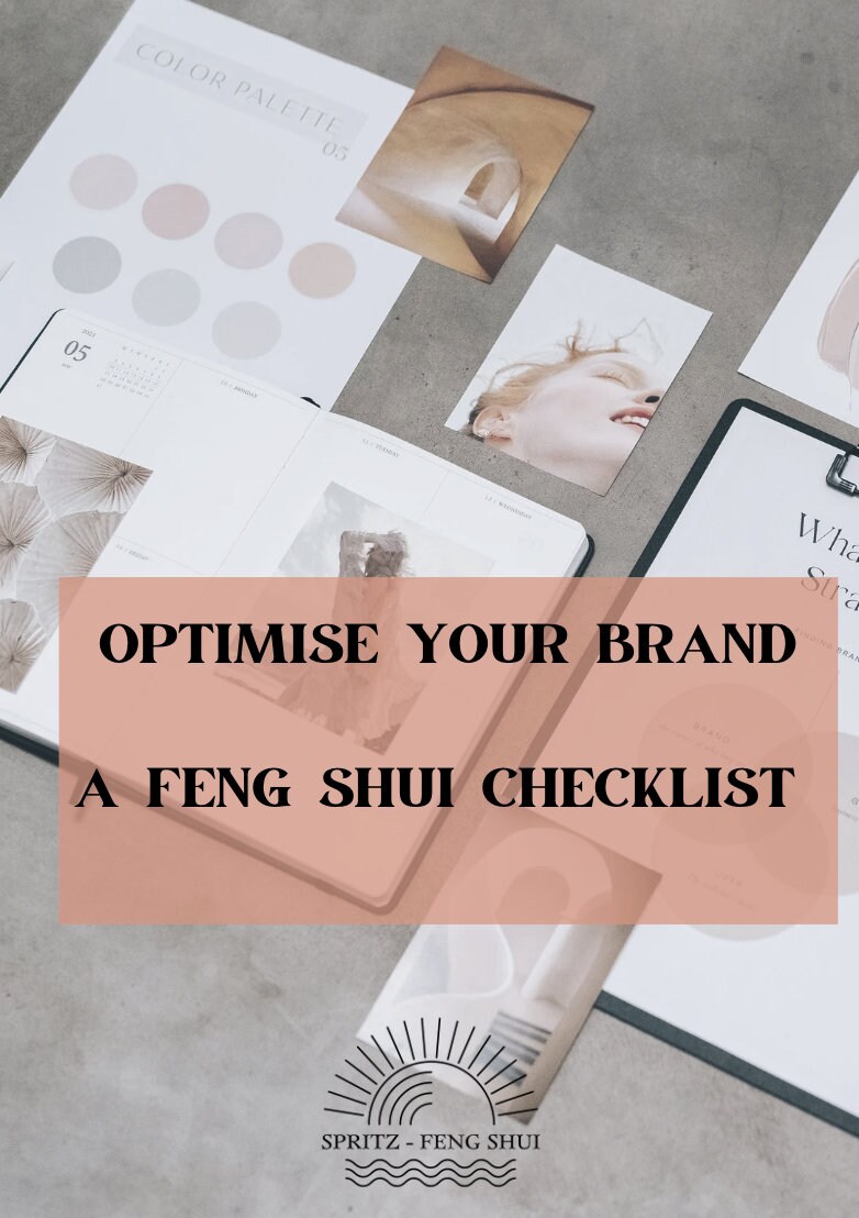 Feng Shui Branding, Optimise Brand With a Feng Shui Checklist, - Etsy