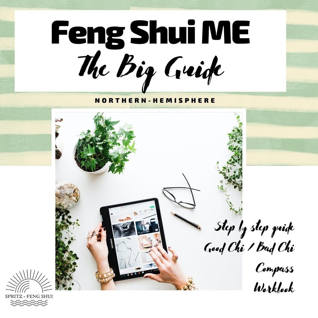 Feng Shui Me, the Big Guide, Step by Step, How To, Worksheets, Good Chi ...