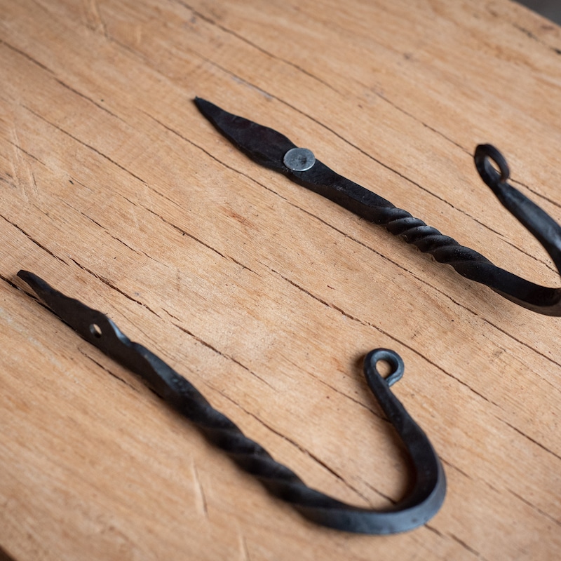 Hand Forged Hook - Etsy