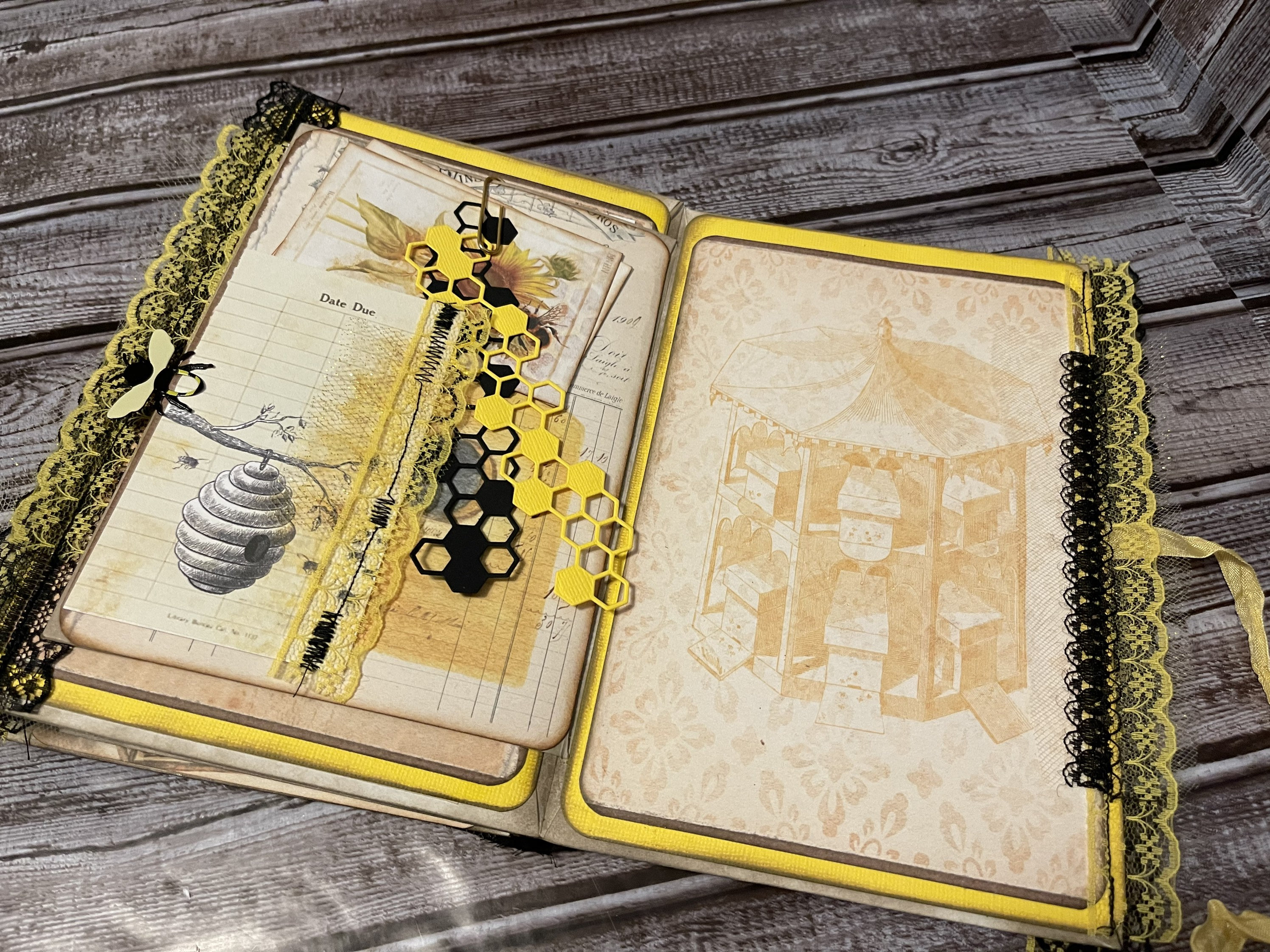 Bee Journal. Handmade. Junk journal journal album | Etsy Bee Journal. Handmade. Junk journal journal album | Etsy