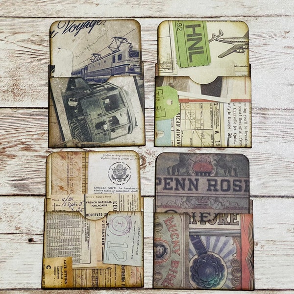 Library Junk Journal - Etsy