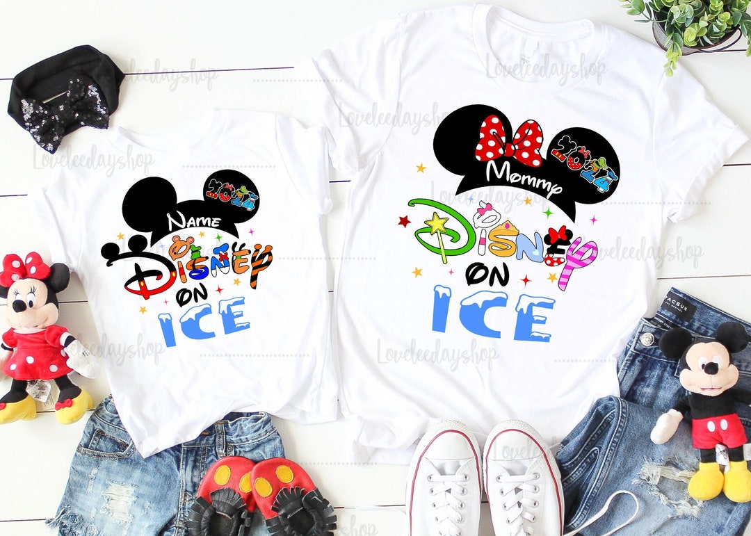 Disney on Ice Shirt, Disney on Ice Custom Shirts, Matching Disney ...