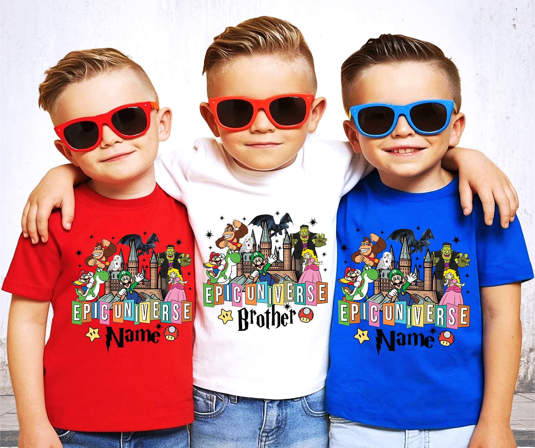 Custom Epic Universe Family Vacation Shirts: Matching Group Tees ...