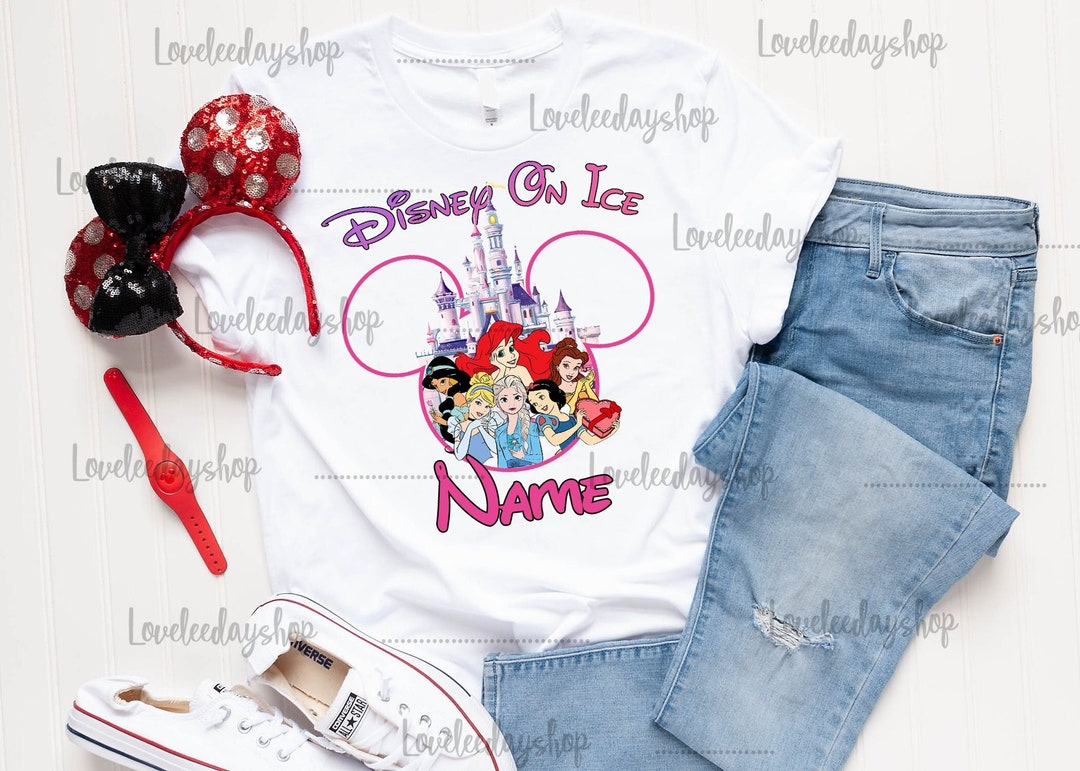 Disney on Ice Shirt, Disney Matching Shirts, Disney Custom Shirt ...