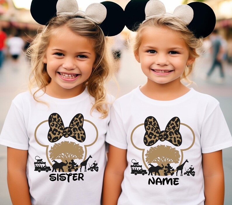 Custom Animal Kingdom Shirts, Safari Family Matching Shirts, Disney ...