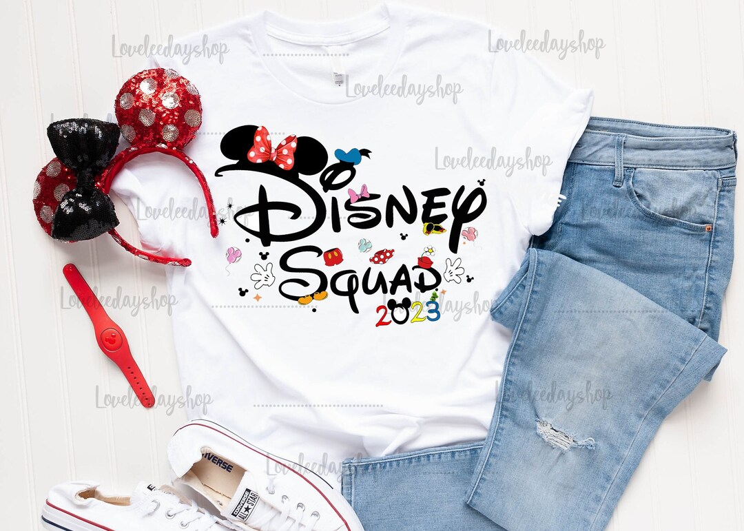 Disney Squad Shirt Disney Family Shirts Disney Trip Shirt - Etsy