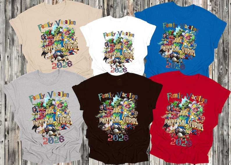 Universal Studios Shirts, Custom Universal Studios Shirts, Universal ...