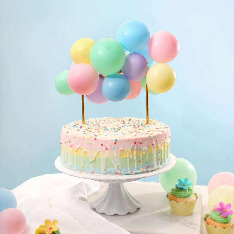 Mini Balloon Cake Topper - Etsy