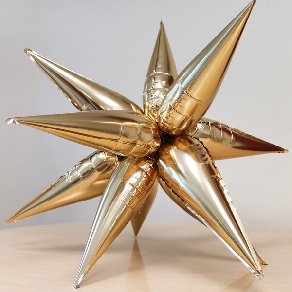 Gold Starburst - Etsy