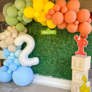 Colorful Retro Balloon Arch Kit, Kids Themed Birthday Balloon Kit, Kids ...