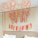 Rose Gold Bride to Be Letters Balloon Kit Set 14 Inches - Etsy
