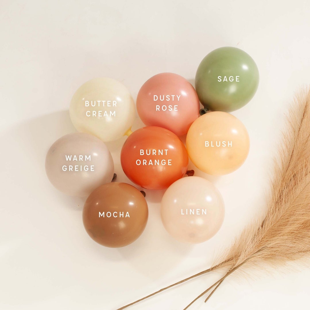 Boho Balloons PREMIUM Quality Matte Birthday Party Balloons - Etsy