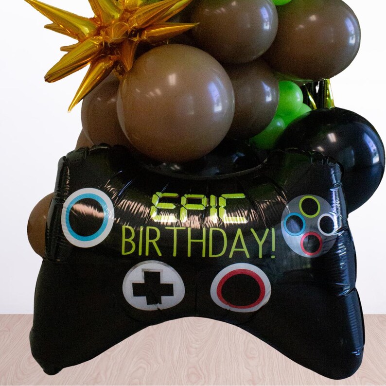 Video Game Controller Epic Birthday Foil Balloon (18 Inches), Giant ...