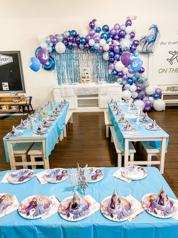 Frozen Party Table Ideas