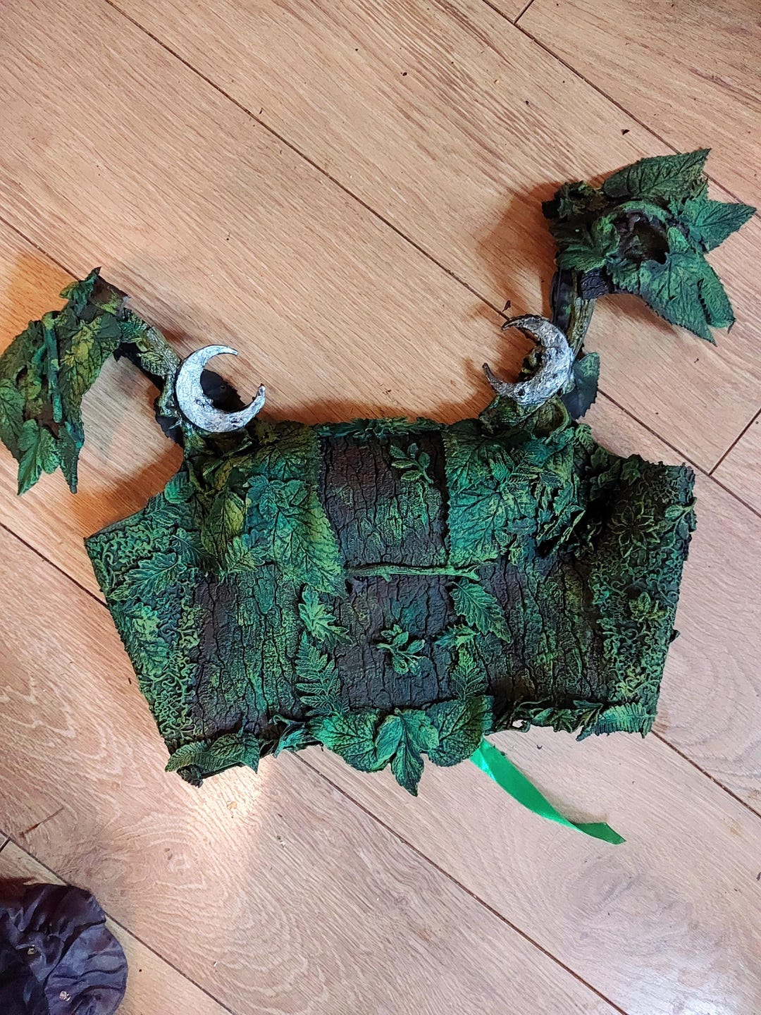 Ready Made Forest Cuirass With Detachable Pauldrons, Druid Witch Fae ...