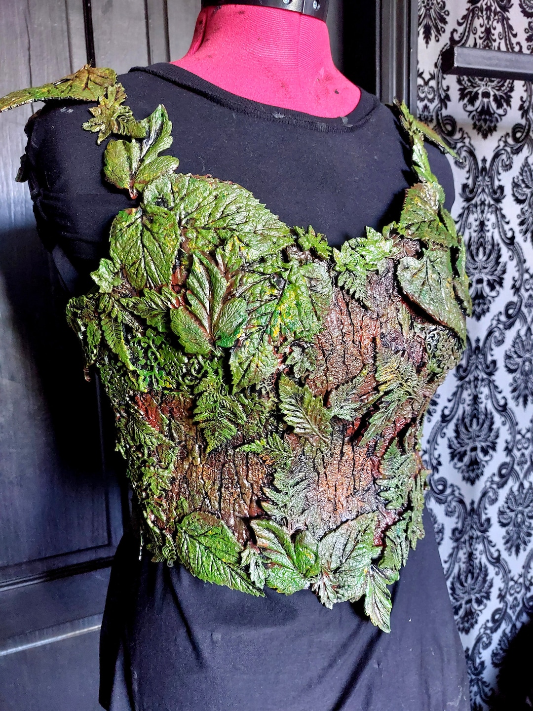 Forest Cuirass Preorder - READ DESCRIPTION Faerie Druid Witch Larp ...