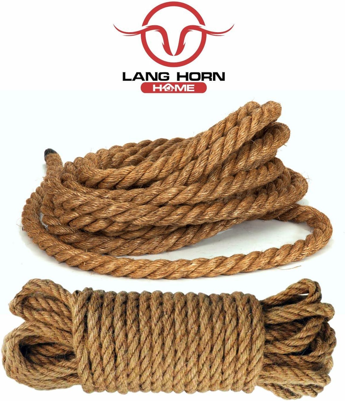 Natural Jute Rope | Twisted Jute Cord | Hessian String | 6mm, 8mm, 10mm ...