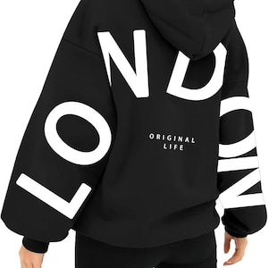 Custom Hoodie - Unisex Personalized Printed Hoodie With Your Text or ...