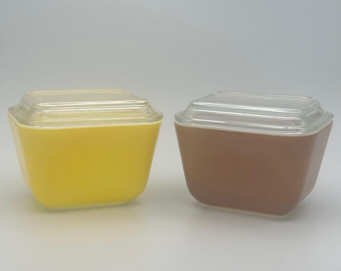 Vintage 1960s, Pyrex 501, Small Refrigerator, Choose Color, "fridgie ...