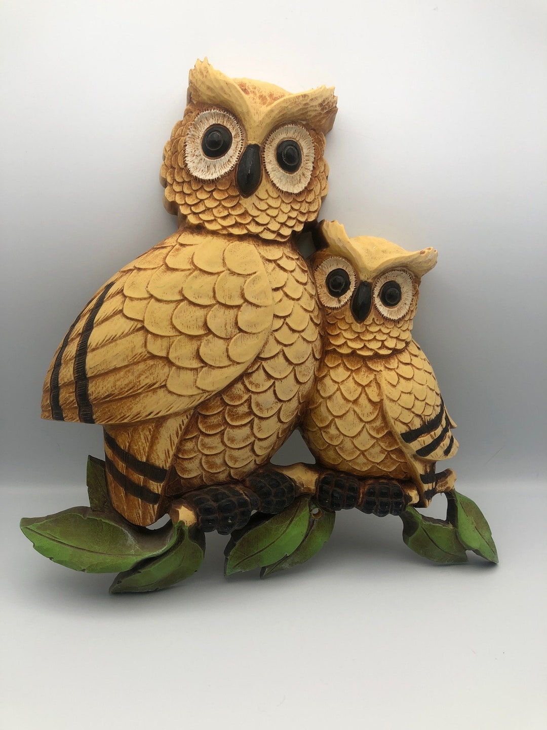 Vintage 1975, Homco "owls", Made in USA, #7403, Pair of Owls ...