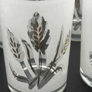 Vintage 1970s, Covetro Italy, Set of Four (4), Tumbler Glass, Gold ...