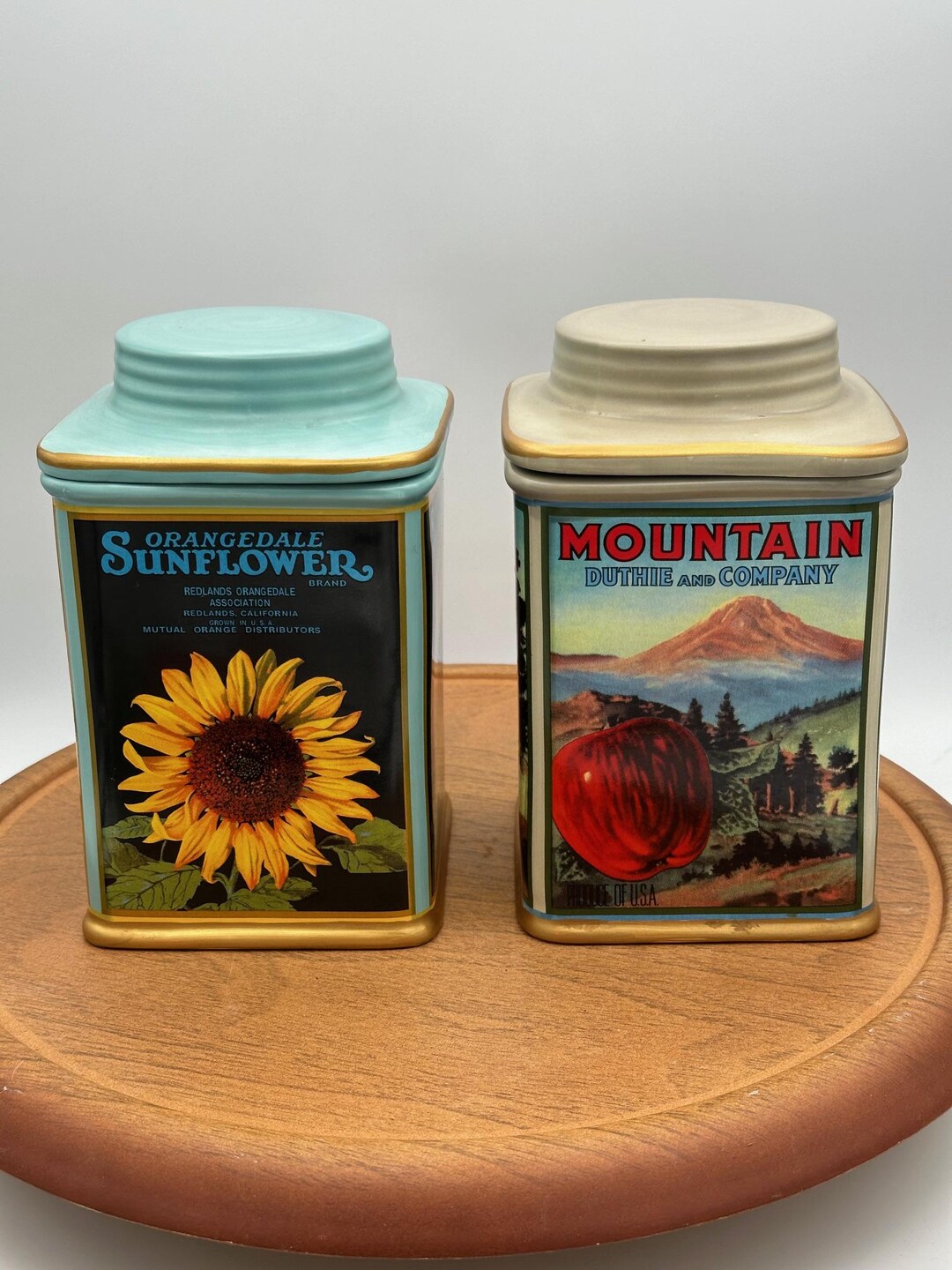Vintage 1990s, Oneida Label Collection, Canisters, CHOOSE ONE ...