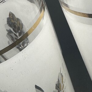 Vintage 1970s, Covetro Italy, Set of Four (4), Tumbler Glass, Gold ...