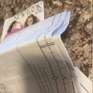 UNCUT, New Look Pattern #6386, Vintage, Misses Pullover Top, Boxy With ...