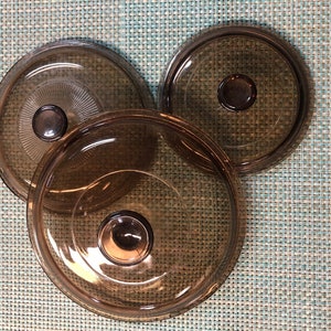 Vintage 1950s/1990s, PYREX (AND MORE) Replacement Lids, Glass Lids ...