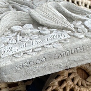 Vintage 2000, Carruth Studios, Lily of the Valley, Art Sculpture ...